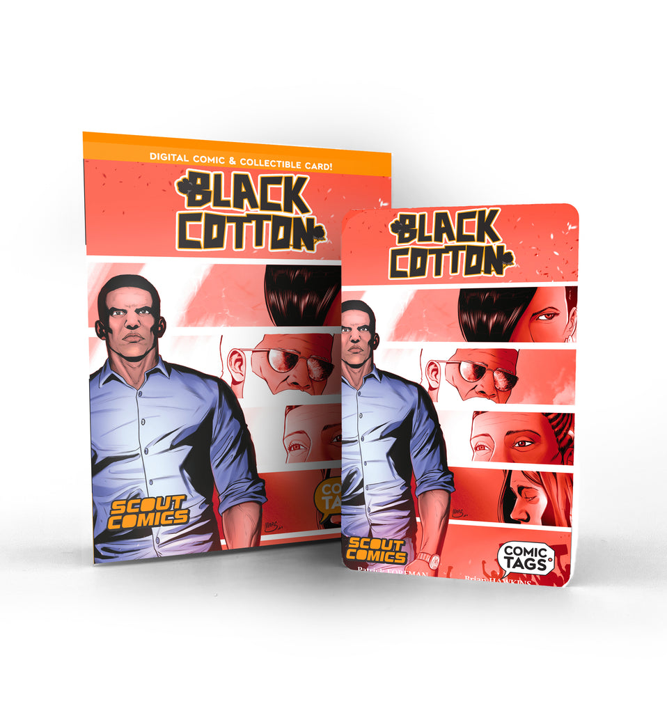 Black Cotton - Comic Tag | Scout Comics & Entertainment Holdings, Inc.