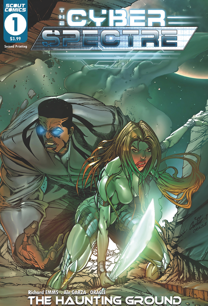 Cyber Spectre #1 - 2nd Print | Scout Comics & Entertainment Holdings, Inc.