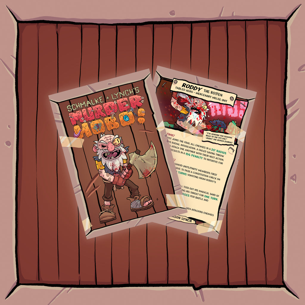 Murder Hobo - 32mm Gaming Miniatures - Roddy and Spectra - Two Pack ...